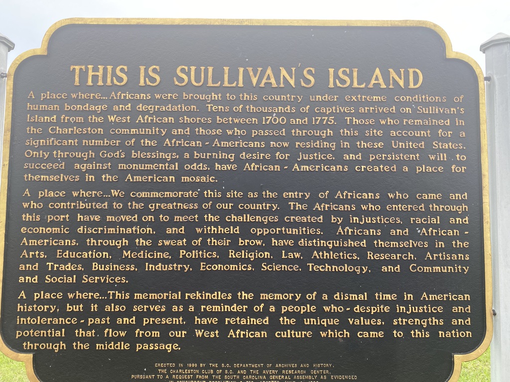 Charleston, South Carolina – Black History Tour